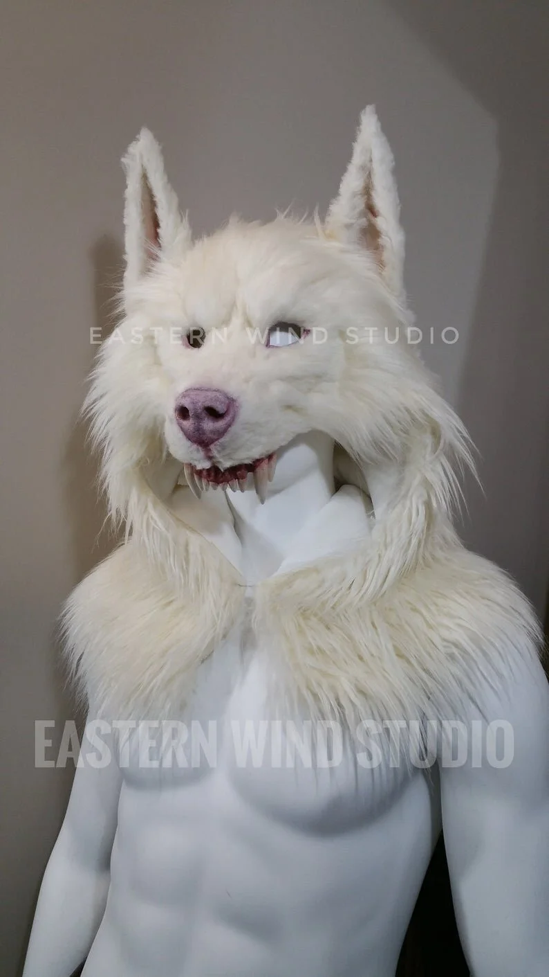 Werewolf Headdress / Mask Combo — Eastern Wind Studio