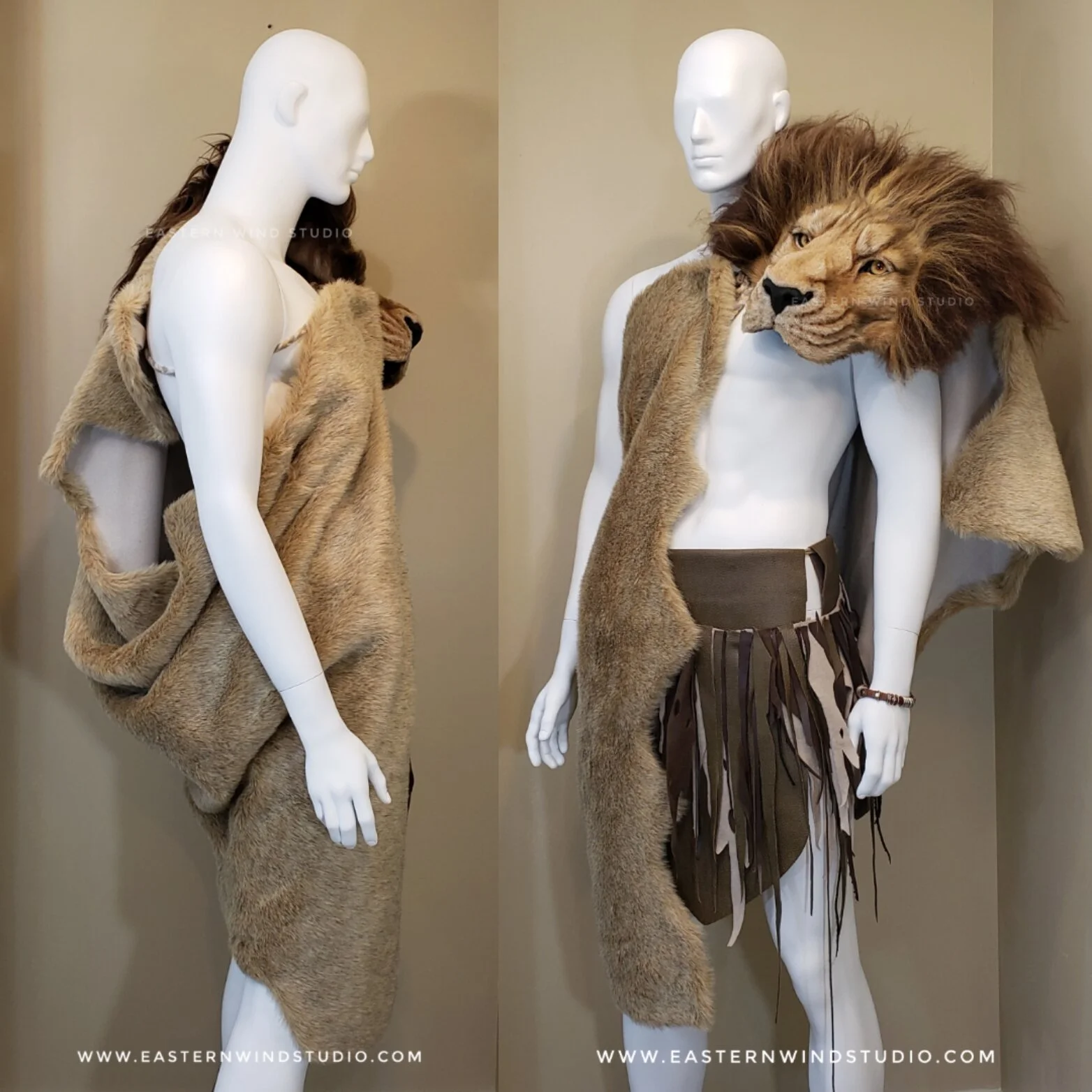 Lion Skin Regal Wrap — Eastern Wind Studio