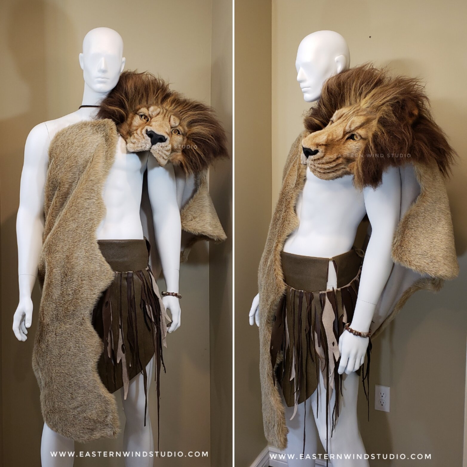 Lion Skin Regal Wrap — Eastern Wind Studio