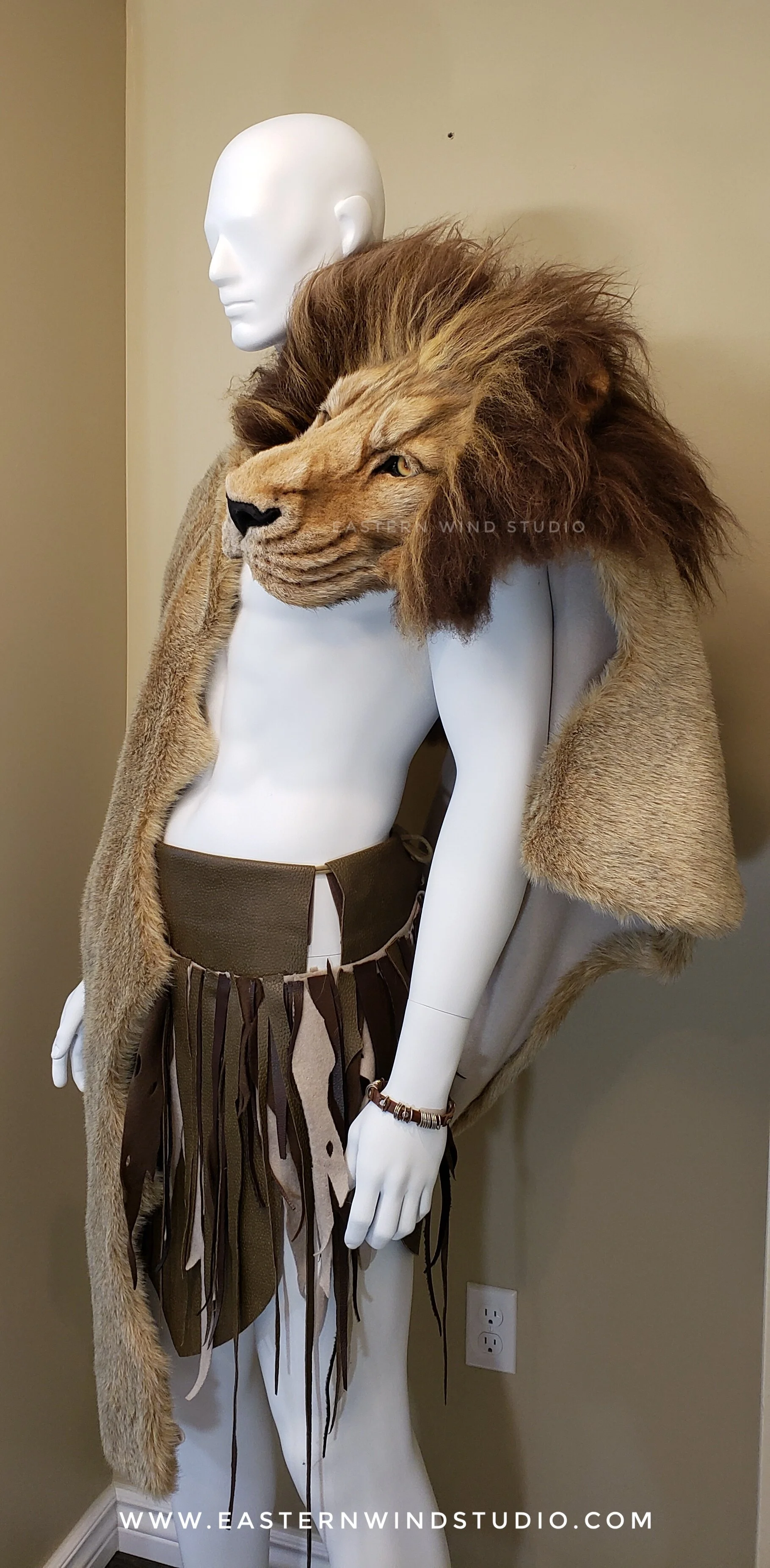 Lion Skin Regal Wrap — Eastern Wind Studio