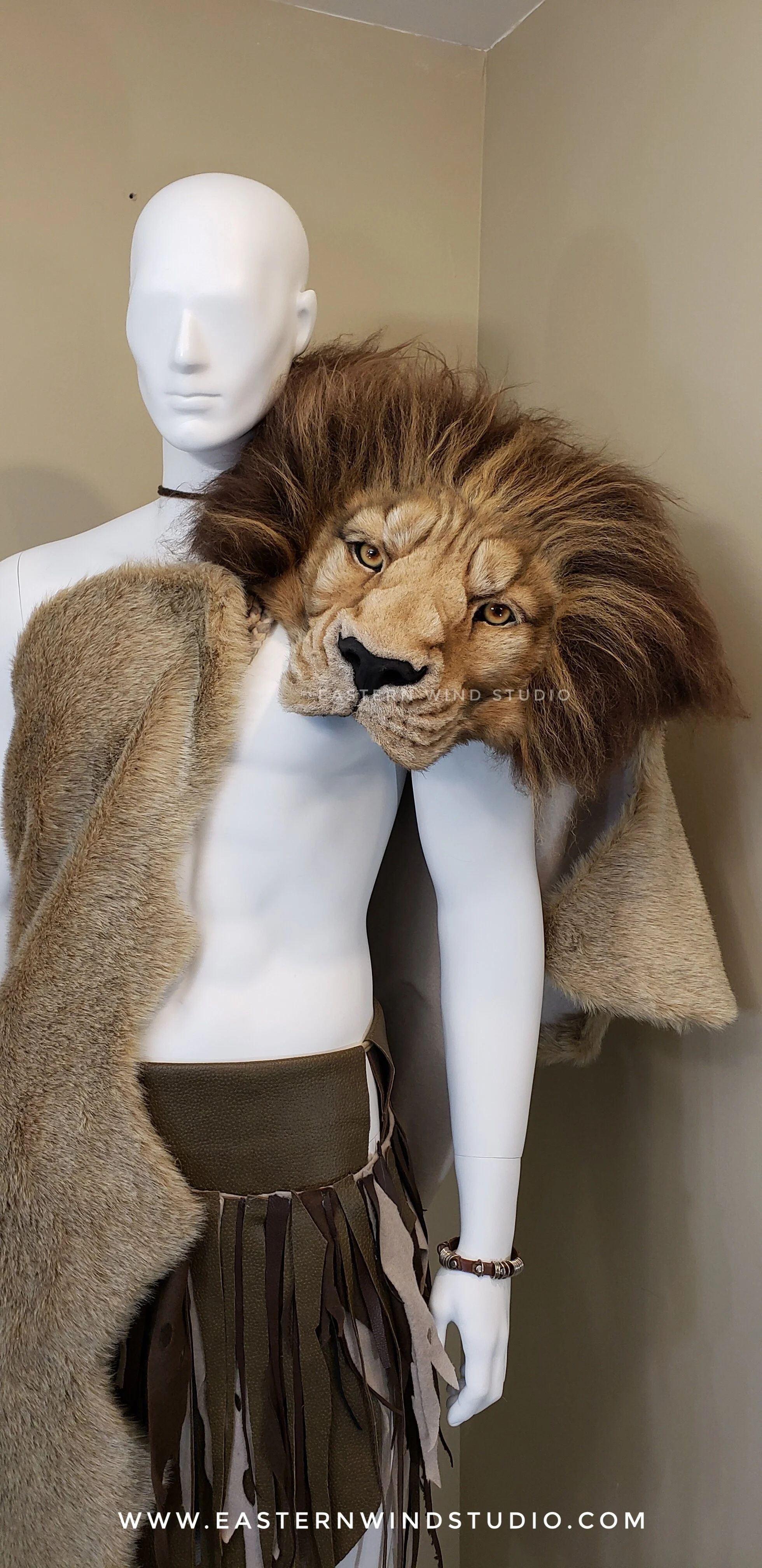 Lion Skin Regal Wrap — Eastern Wind Studio