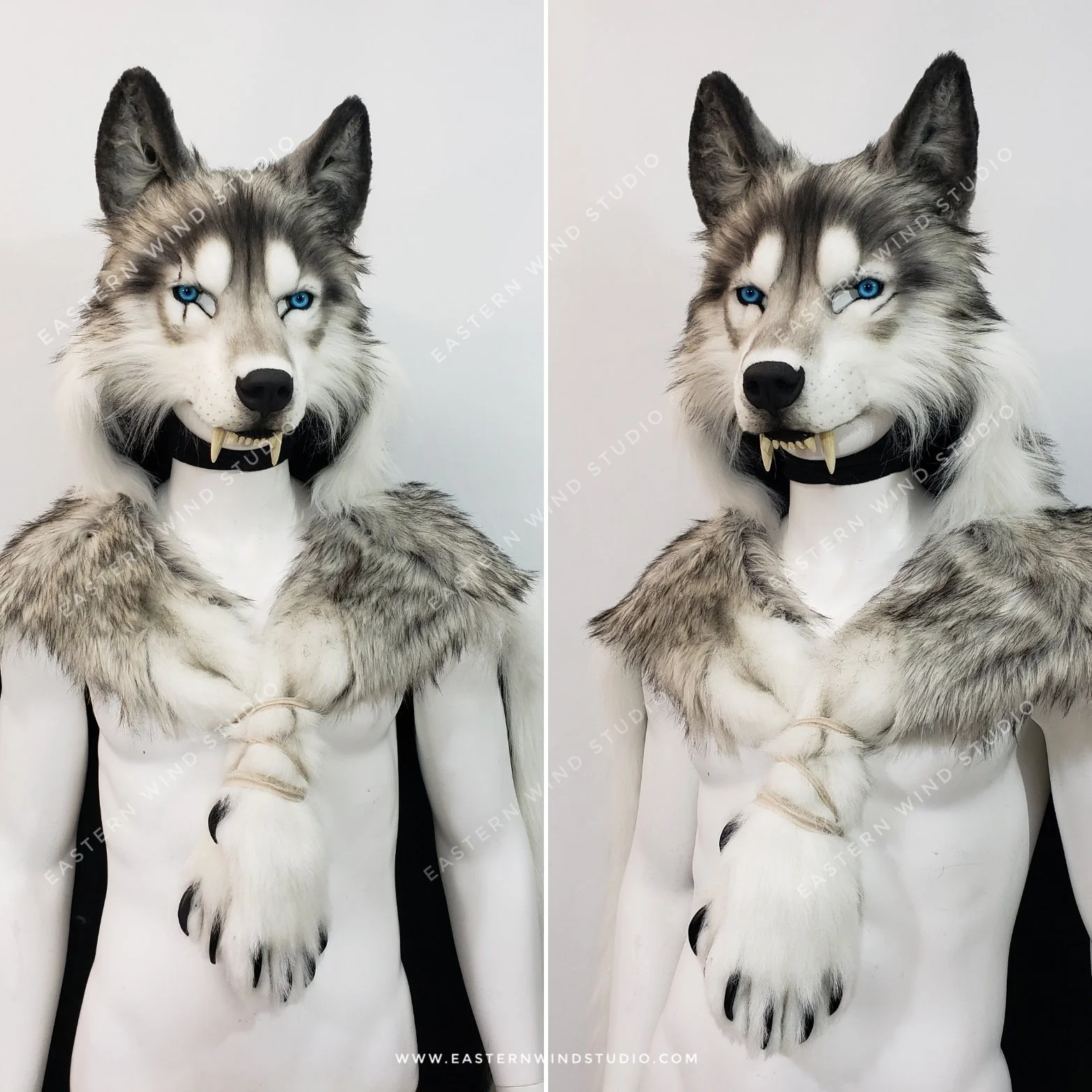 Northwestern Wolf Mask / Headdress Combo — Eastern Wind Studio