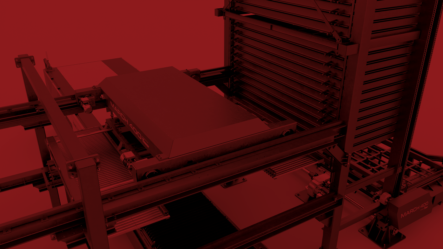 March 400 Automatic Material Loading System