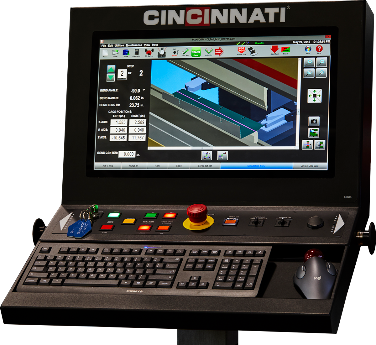 Press Brake Control Retrofit