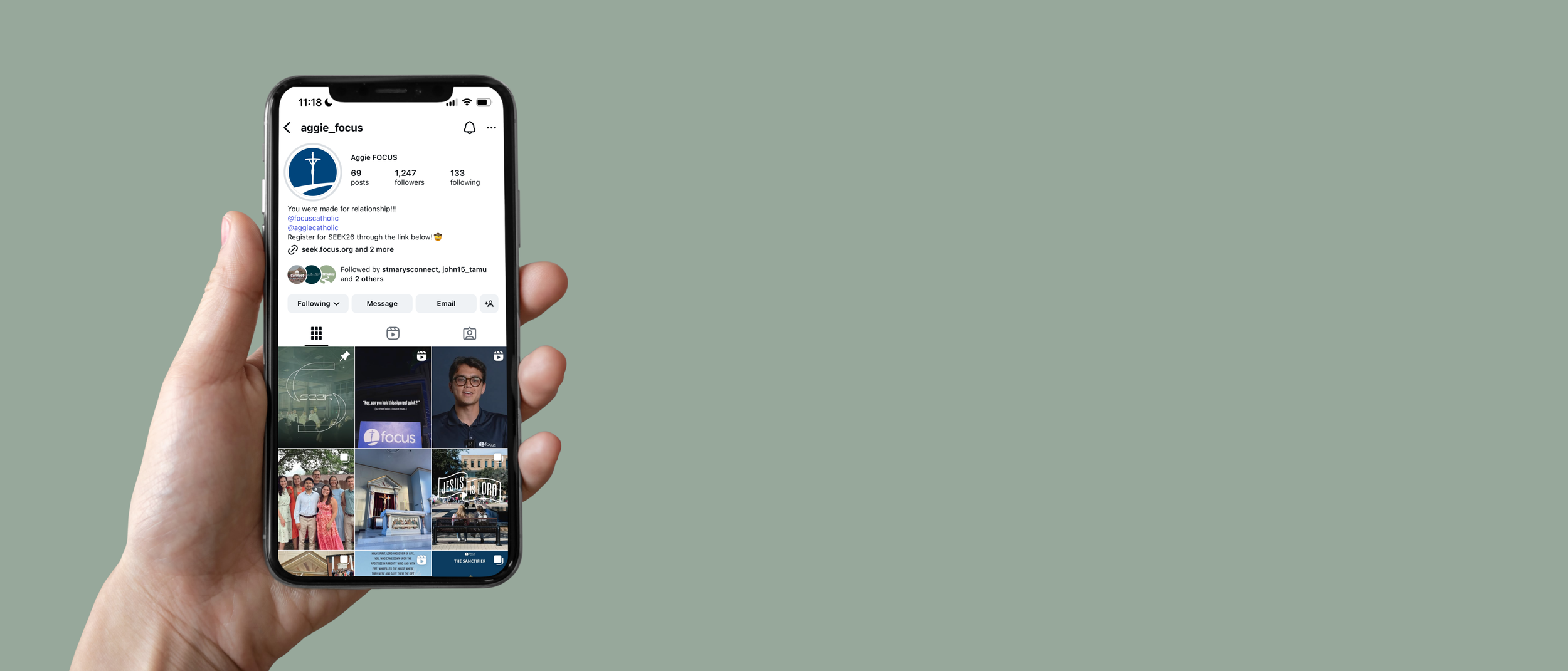 SEEK — St. Mary's Catholic Center