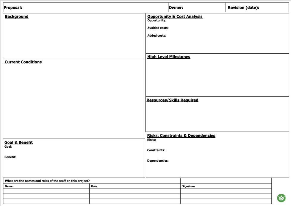 CI Toolkit A3 Project Charter Seeding Success CI Toolkit A3 Project Charter Seeding Success