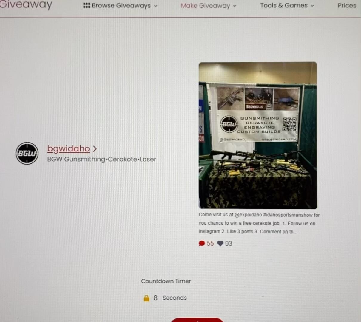 BGW Gunsmithing and Cerakote