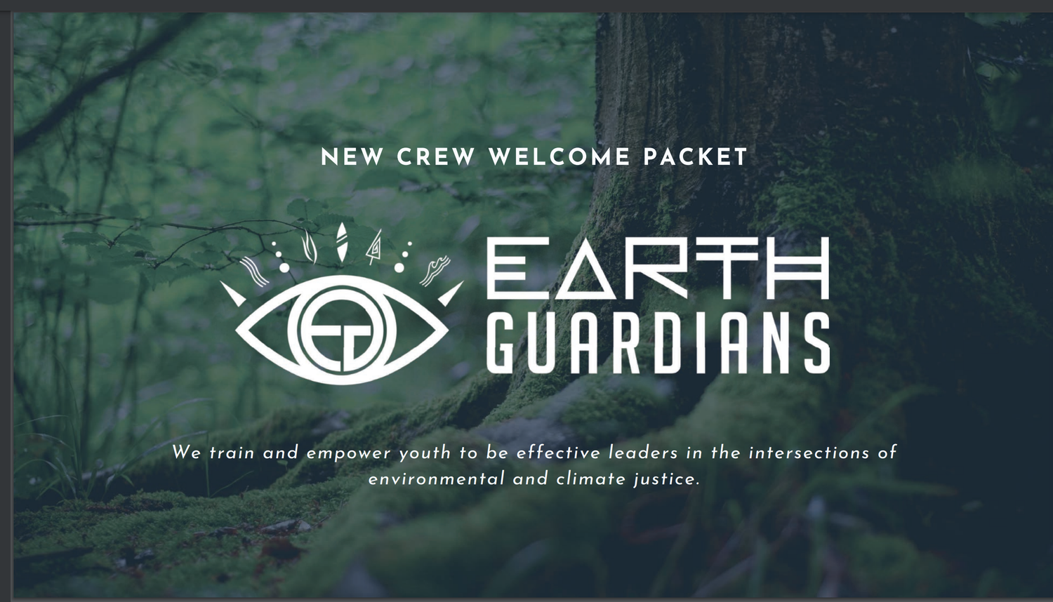 Crews — Earth Guardians