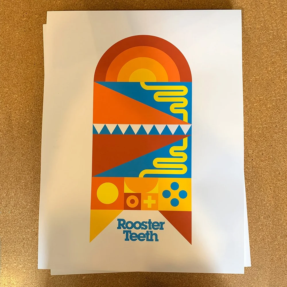 Rooster Teeth — Draplin Design Co., North America