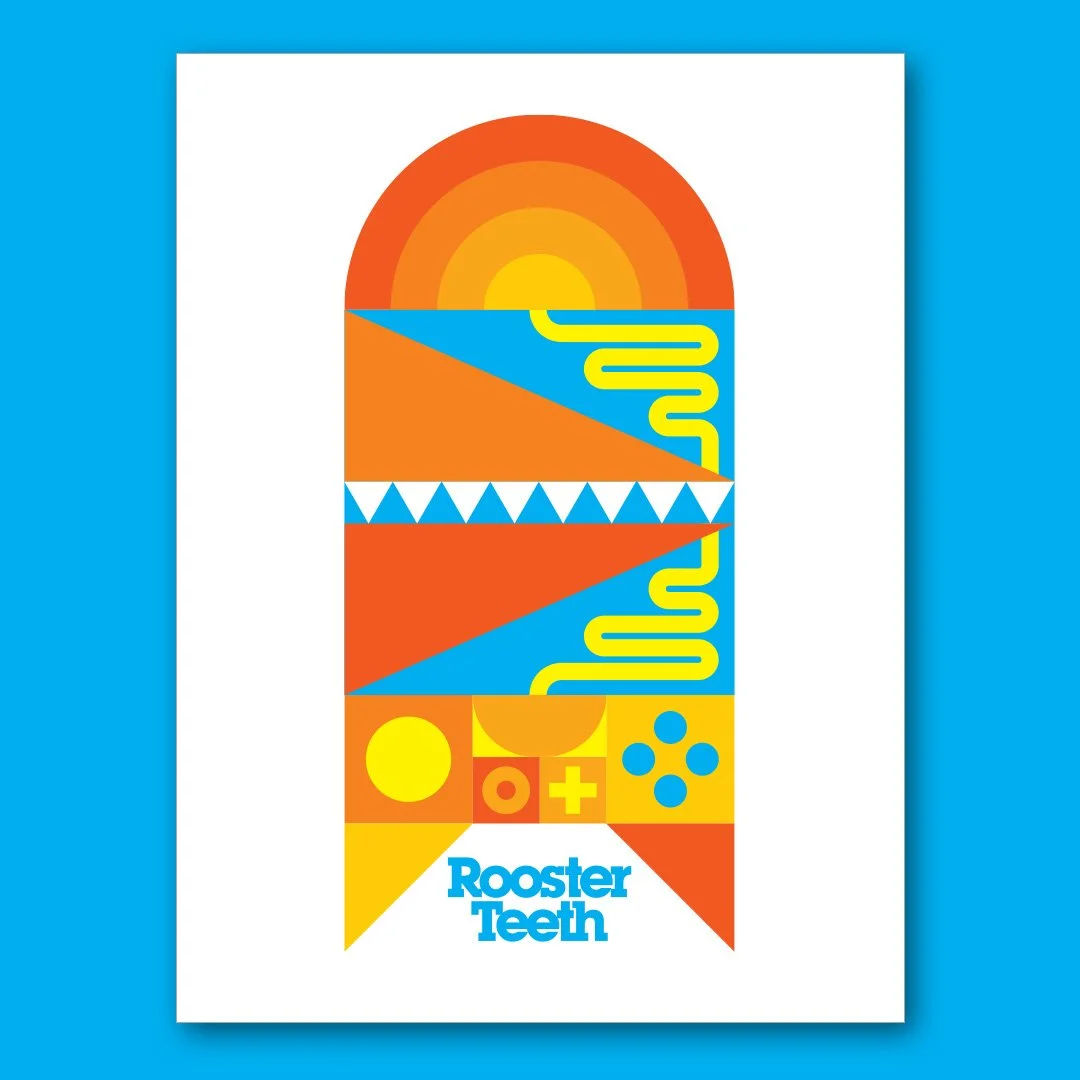 Rooster Teeth — Draplin Design Co., North America