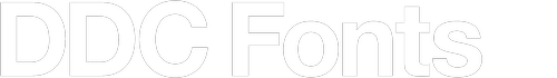 DDC Fonts — Draplin Design Co., North America