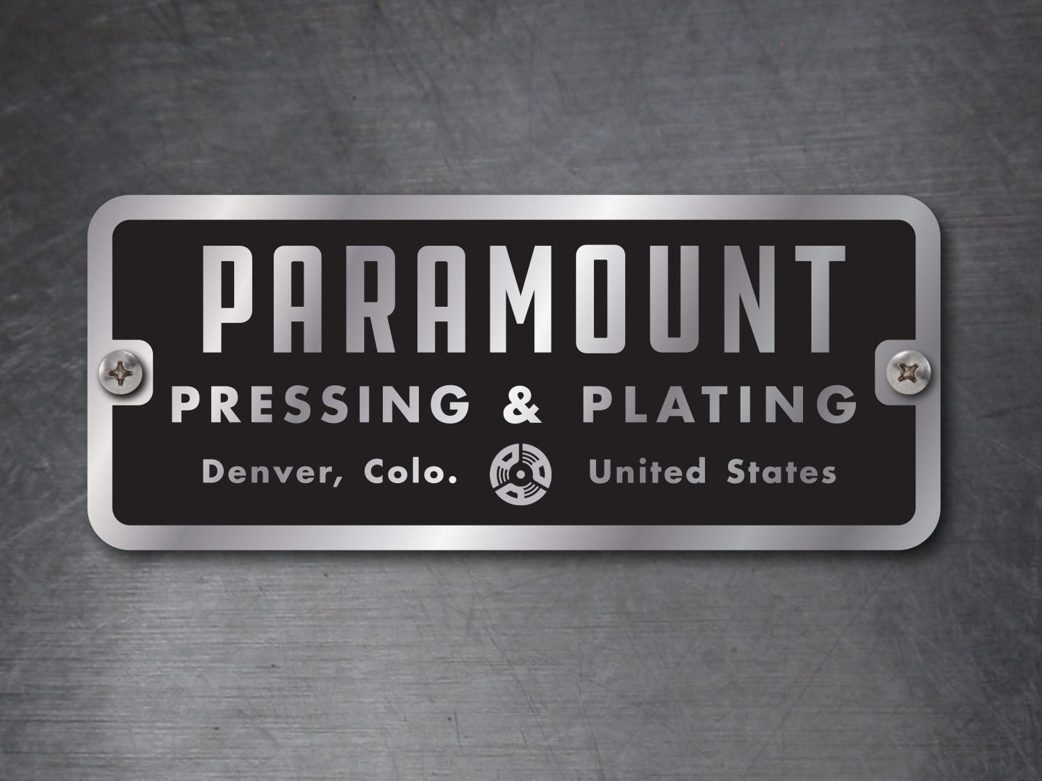 Paramount Pressing & Plating — Draplin Design Co., North America