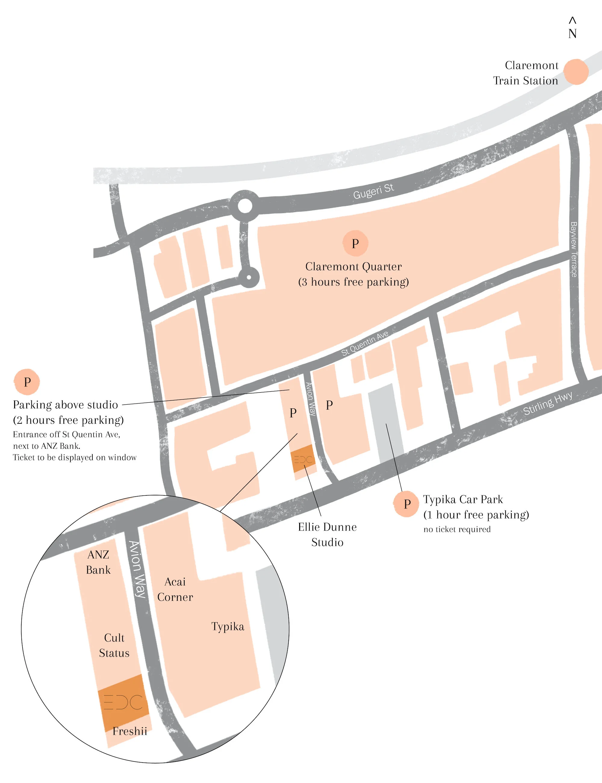 Contact Ellie Dunne Collective, Claremont, Perth: EDC