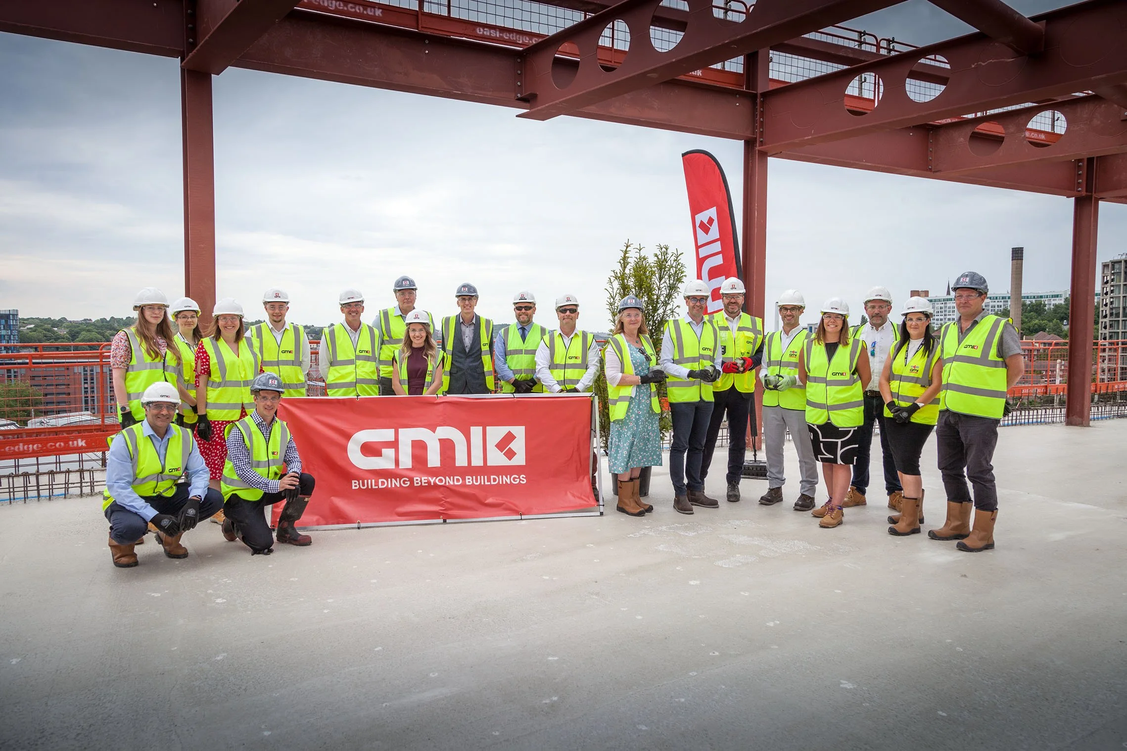 Endeavour at Sheffield Digital Campus celebrates topping out ceremony ...