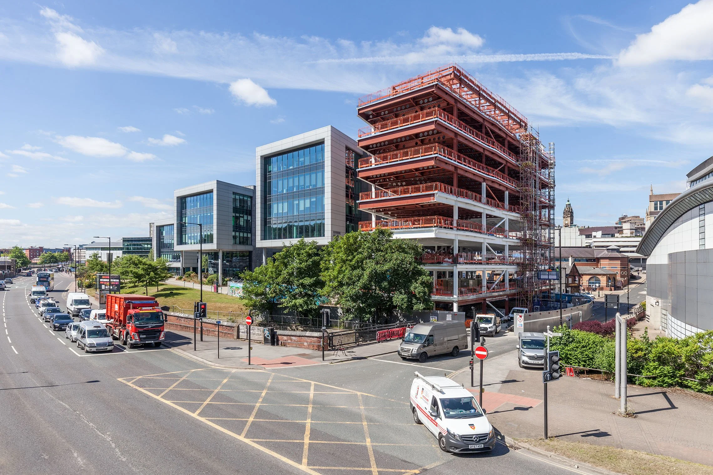 Endeavour at Sheffield Digital Campus celebrates topping out ceremony ...