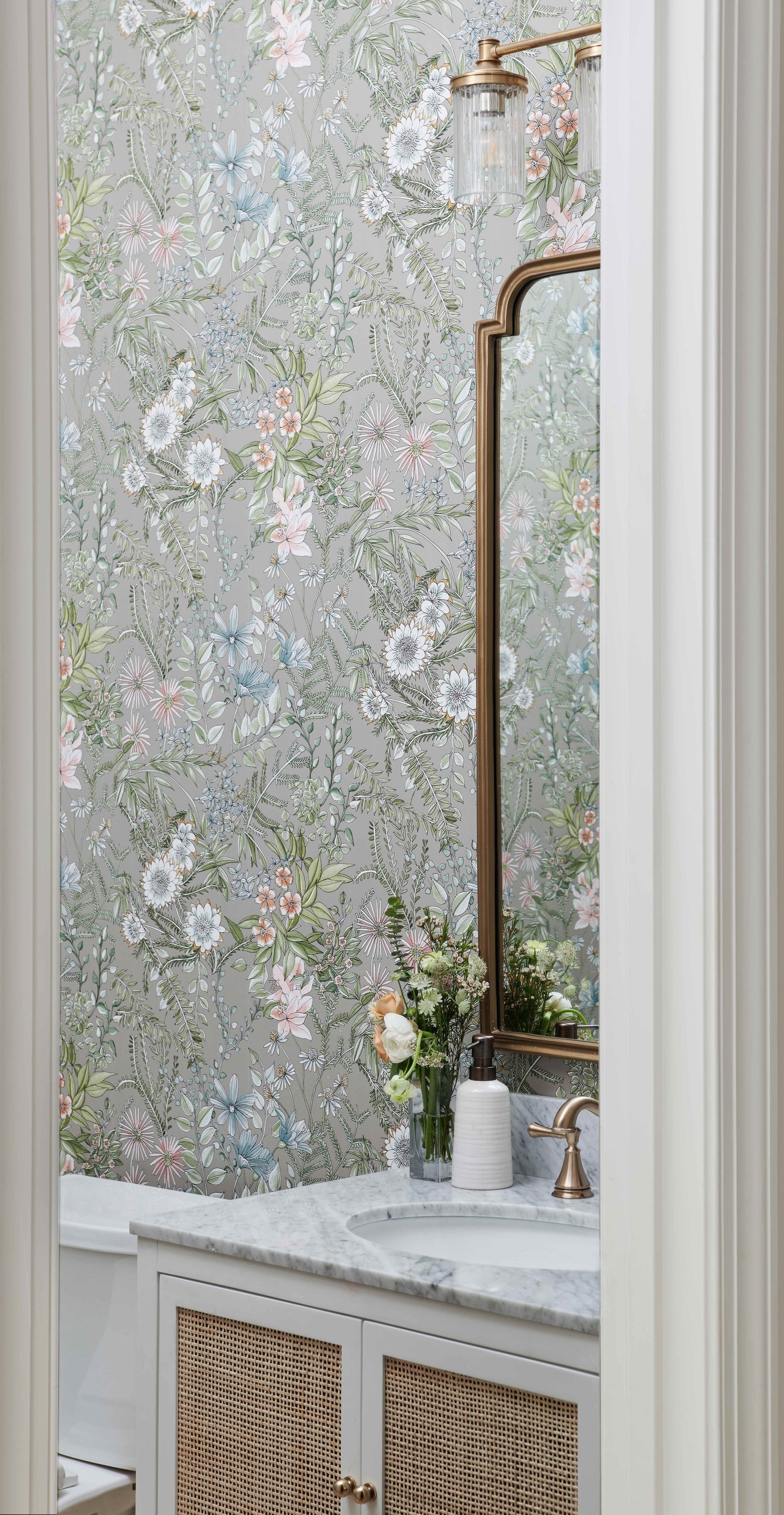 Wallpaper Patterns for your Powder Room — MARKEY DESIGN CO.