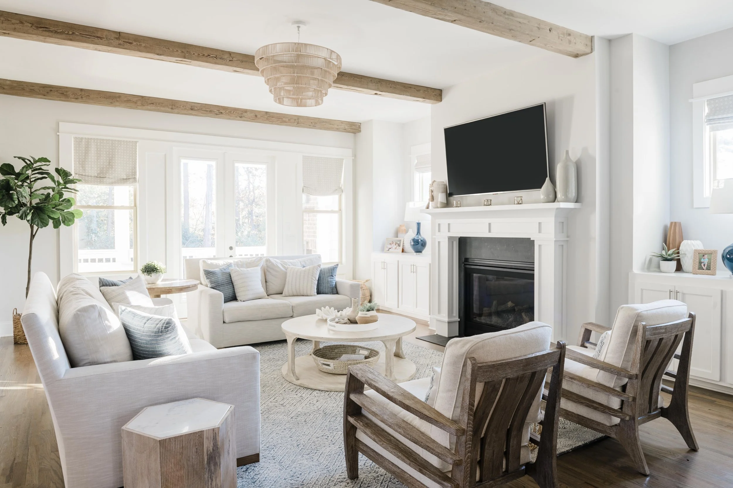 Project: Luxe Living Room — MARKEY DESIGN CO.