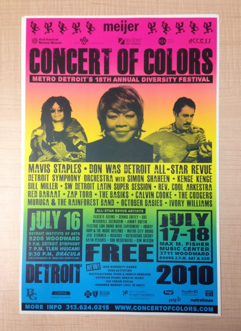 History — Concert of Colors