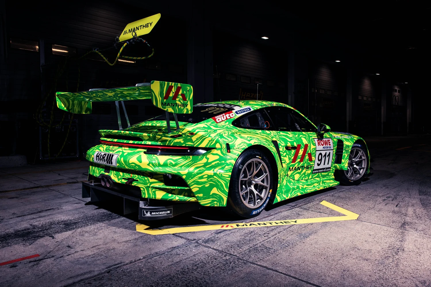 New Porsche 911 GT3 R finishes on the podium in the first test race ...