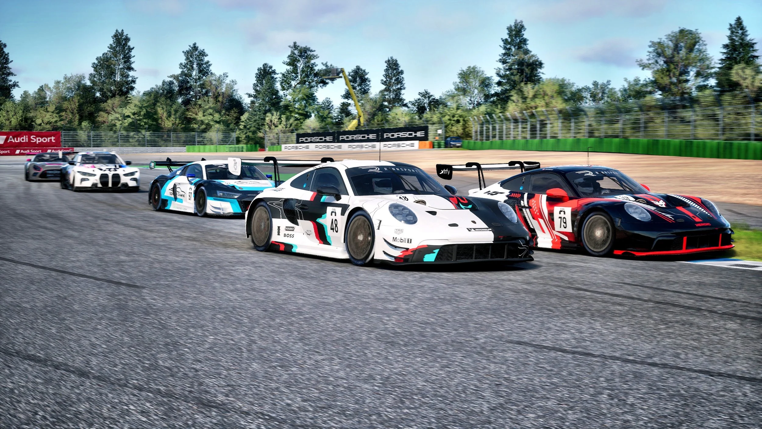 Porsche Coanda Esports works team with three drivers in Spring Major ...