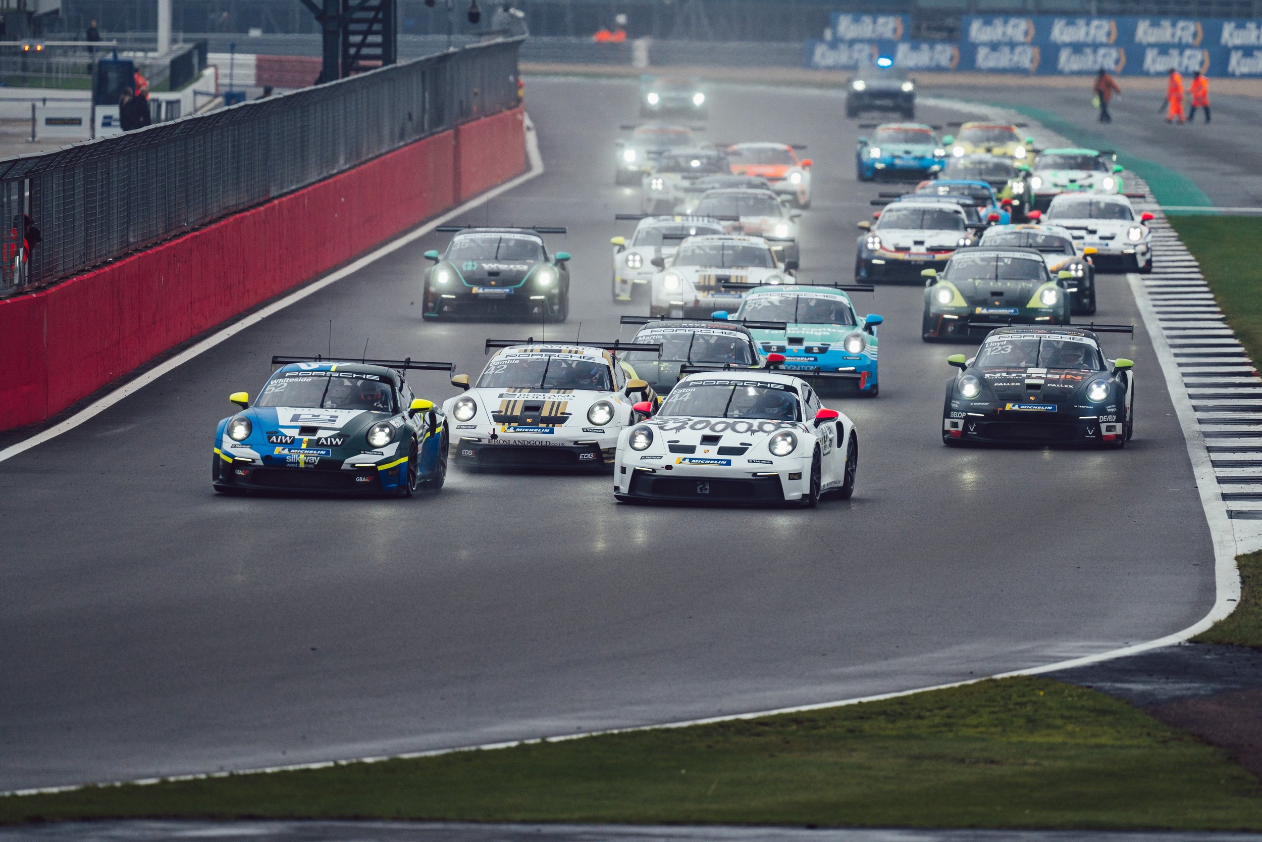 Abbie Eaton becomes first female race winner in Porsche Carrera Cup GB ...