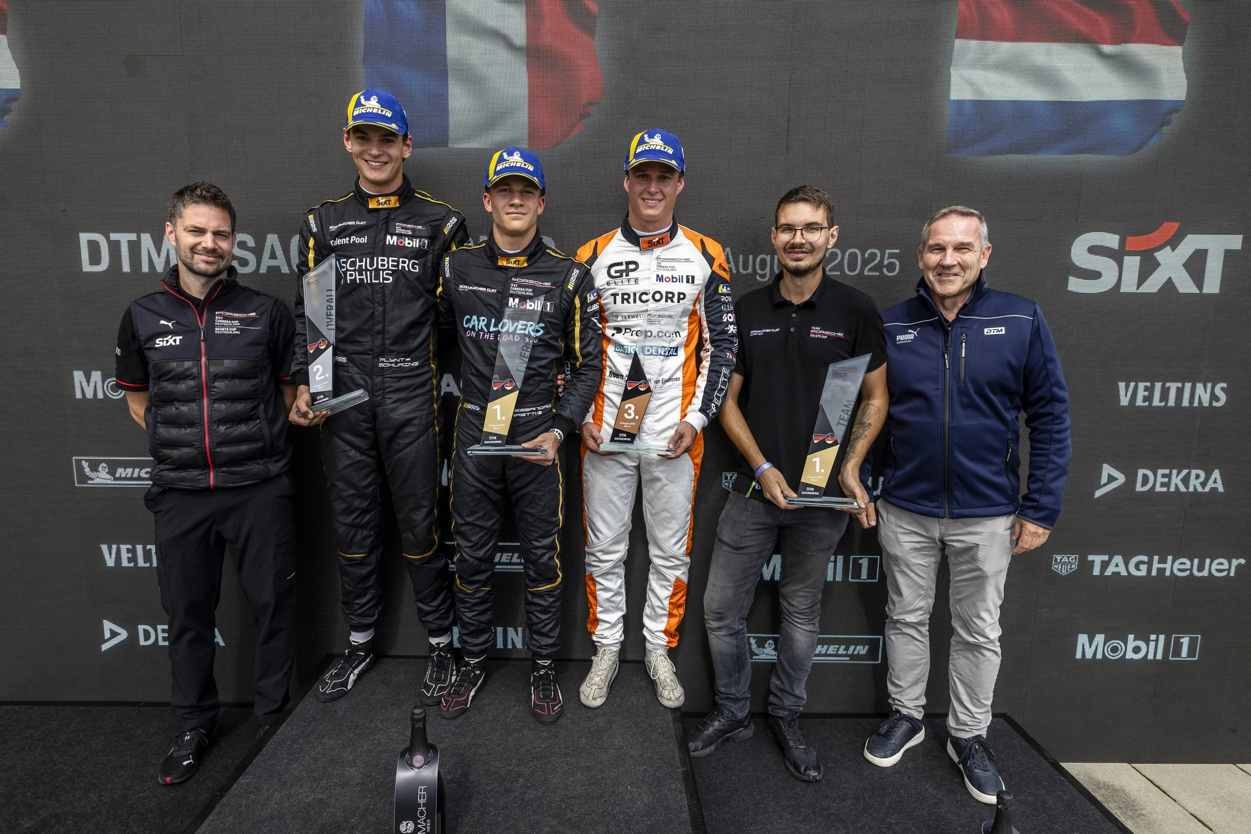 Porsche Junior Alessandro Ghiretti extends lead in the overall ...