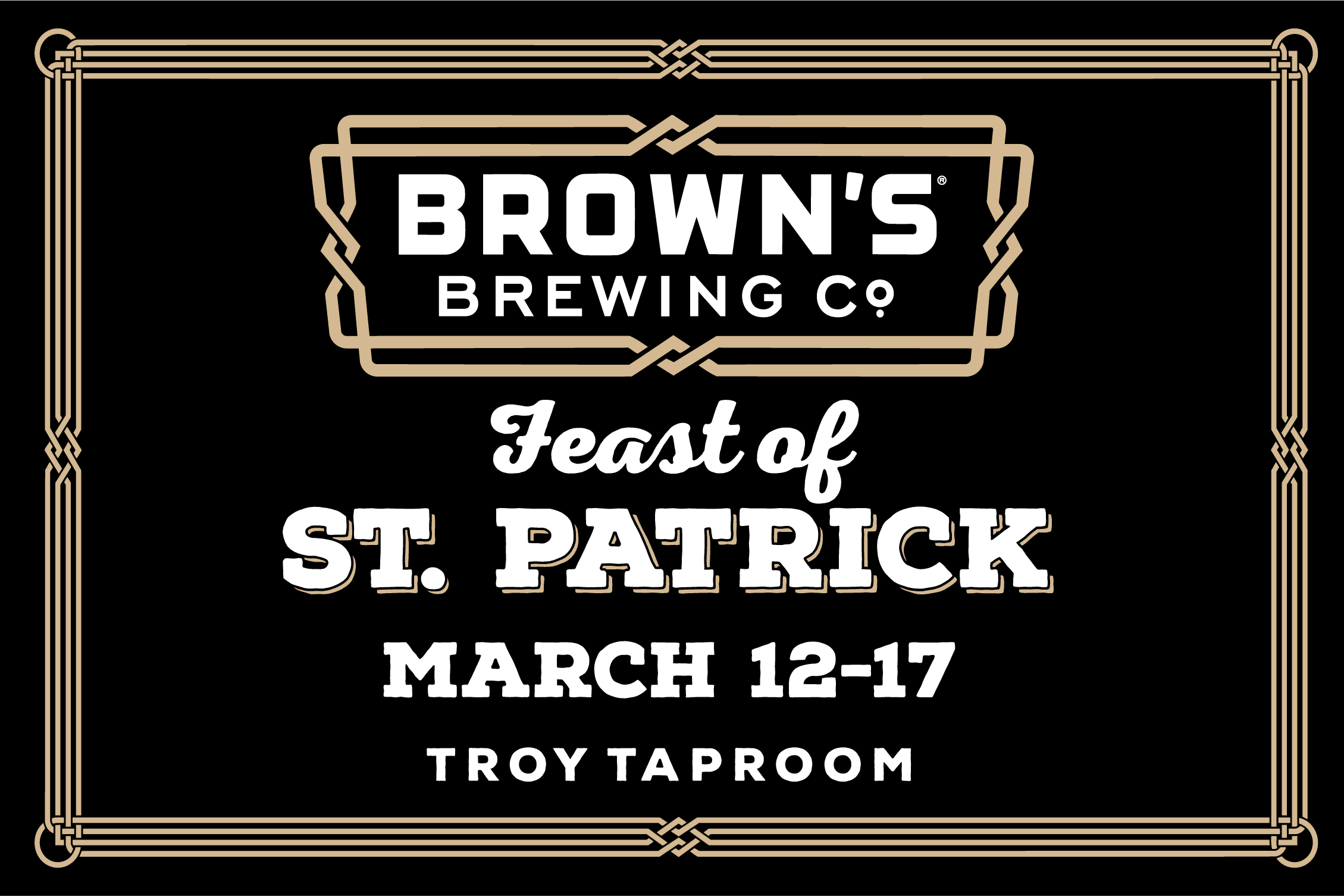 events — Brown's Brewing Company