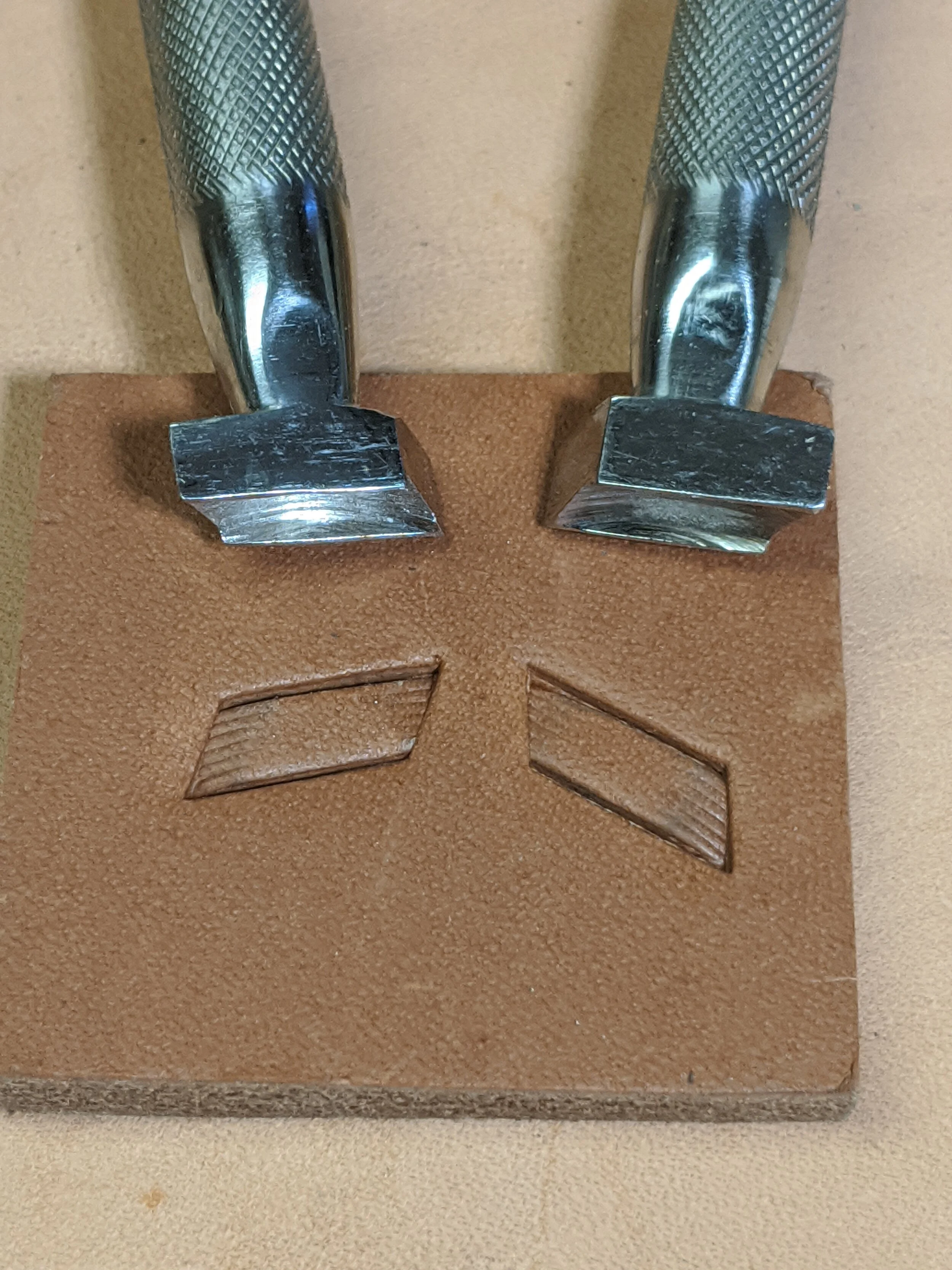 Geometric Stamps — Miller Custom Leather Tool Co.