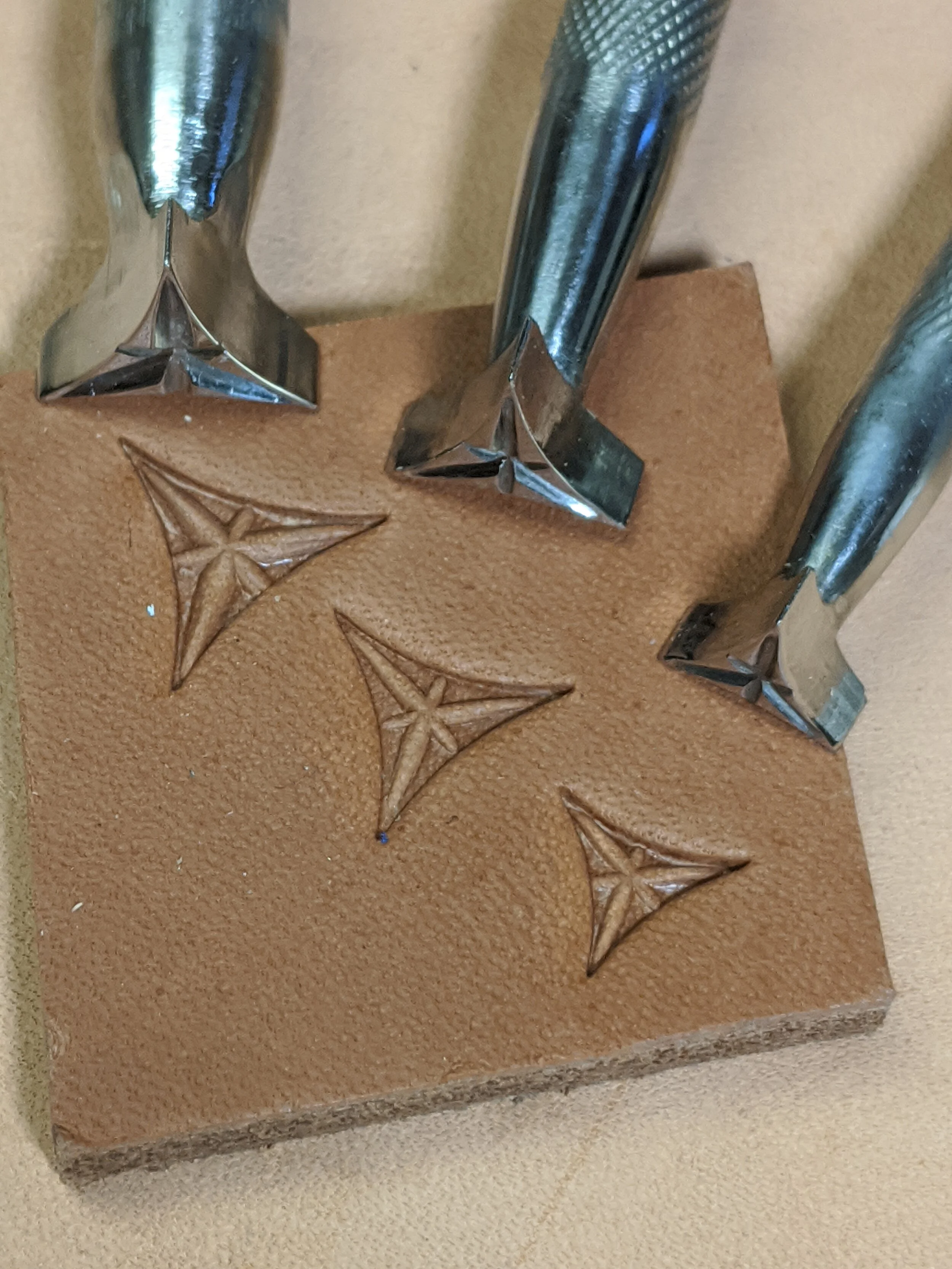 Geometric Stamps — Miller Custom Leather Tool Co.