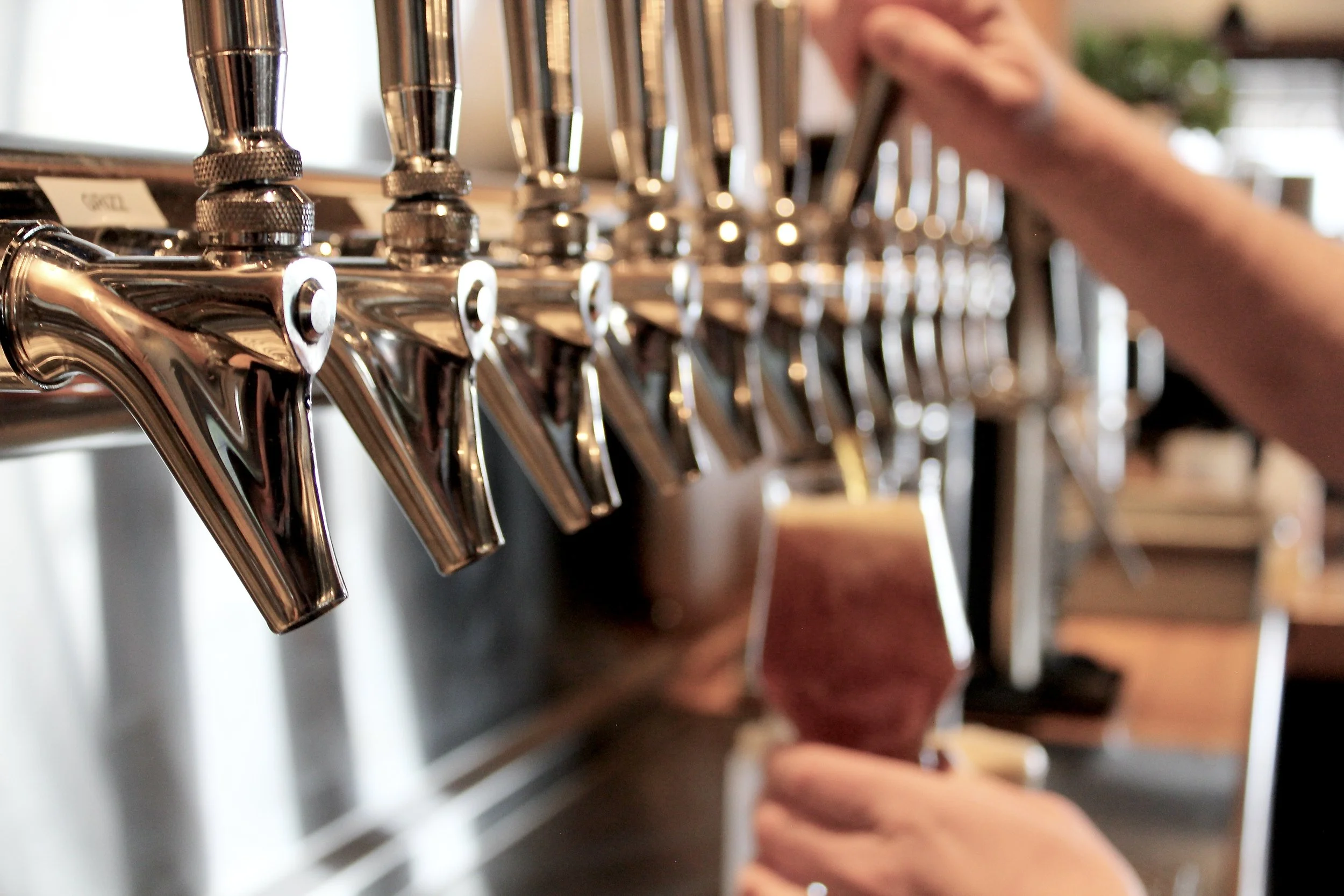 On Tap- hand crafted beers made in house at Elm Creek Brewing Company ...