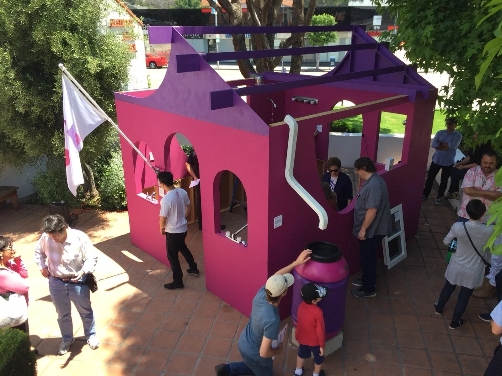 Magenta House