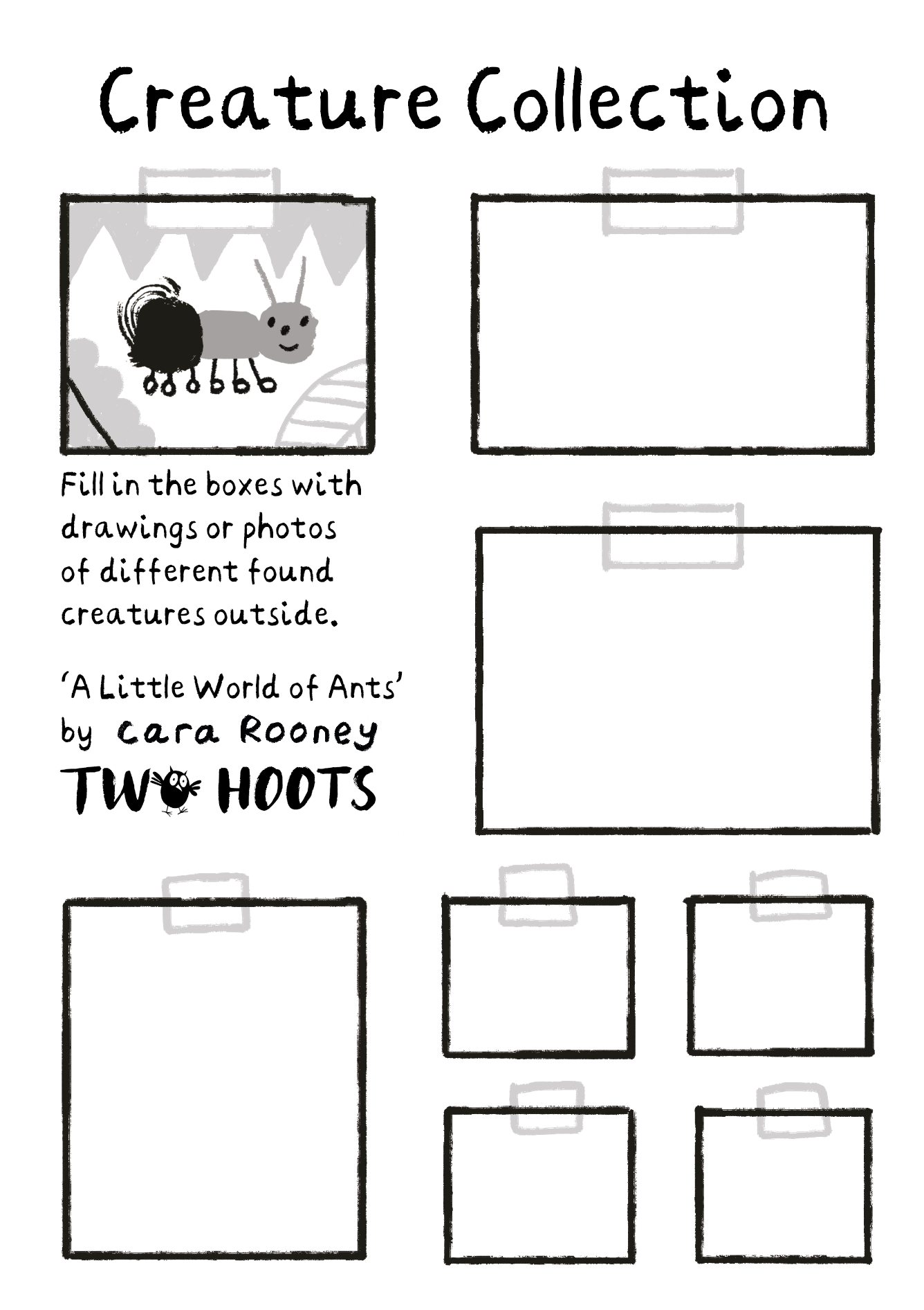 A Little World of Ants — Cara Rooney