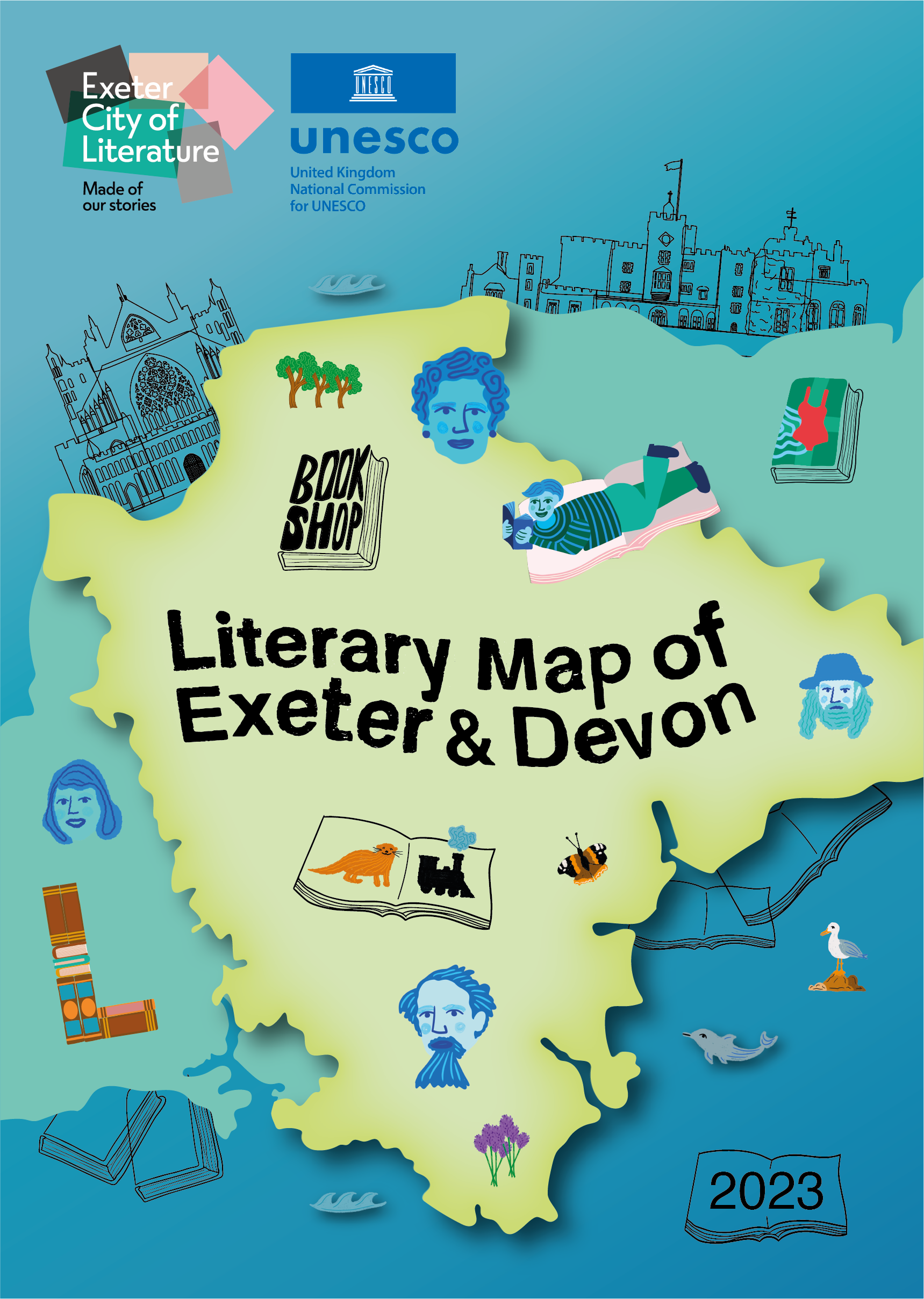 Literary Map of Exeter & Devon — Exeter City of Literature