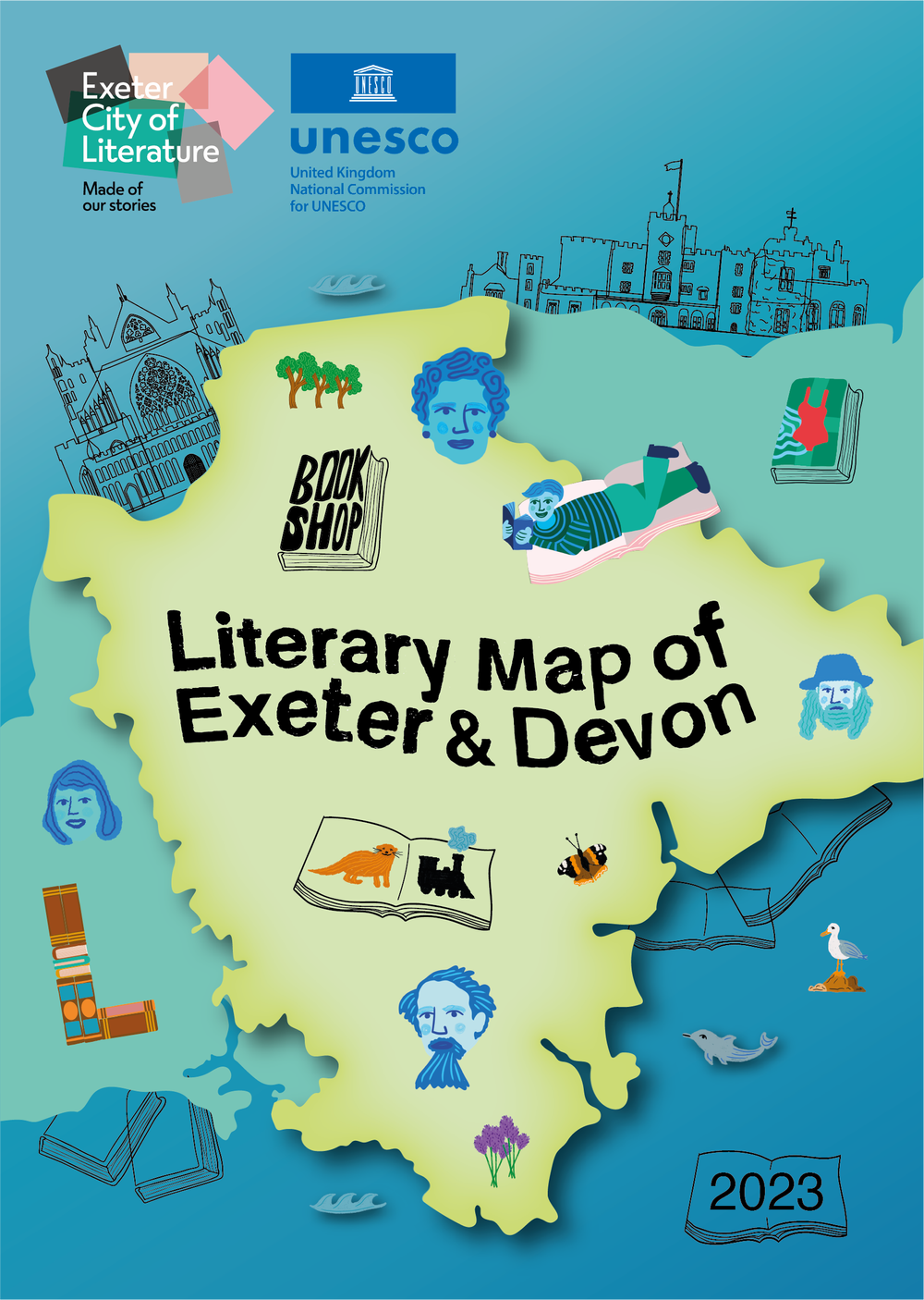 Literary Map of Exeter & Devon — Exeter City of Literature