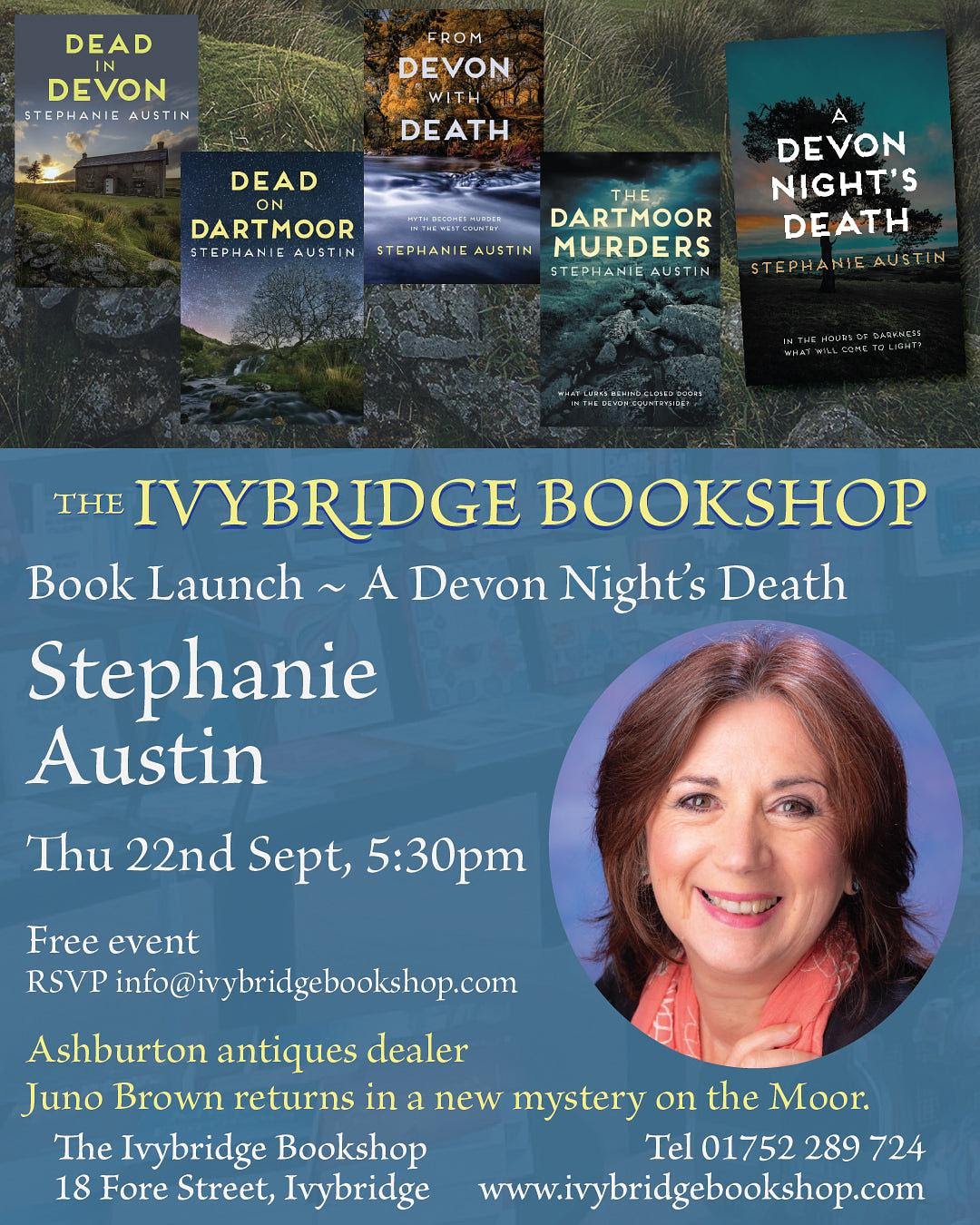 Stephanie Austin Book Launch & Signing — Exeter City of Literature