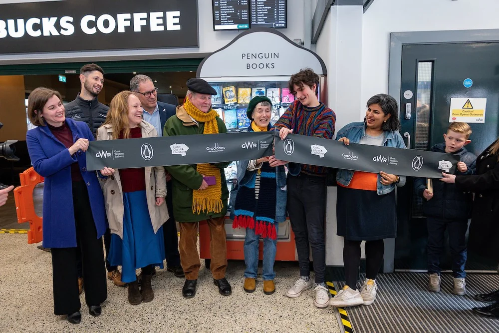 Penguin Books Vending Machine Exeter — Exeter City of Literature
