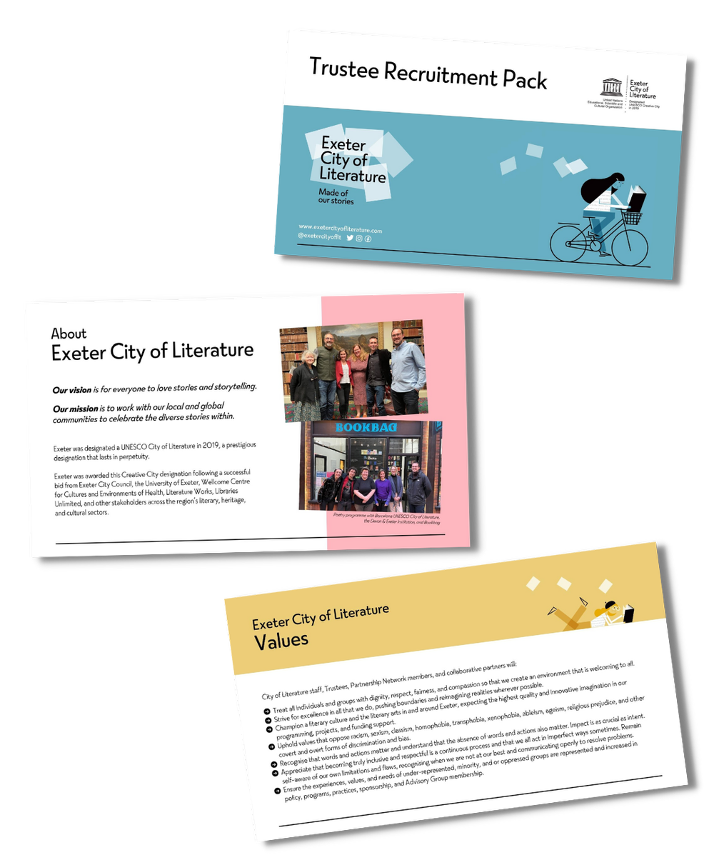 Board of Trustees Recruitment — Exeter City of Literature