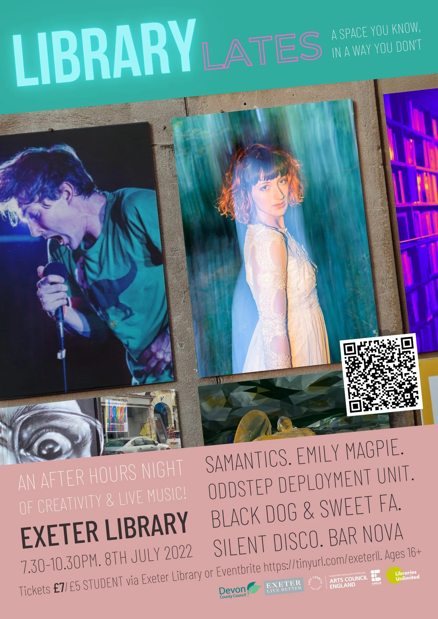 Library Lates — Exeter City of Literature