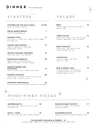 Menu — Paradiso