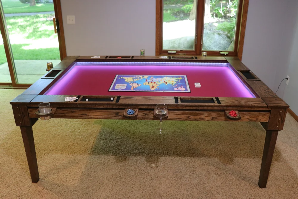 Board Game Tables — Iron Roots Woodworks — Minneapolis