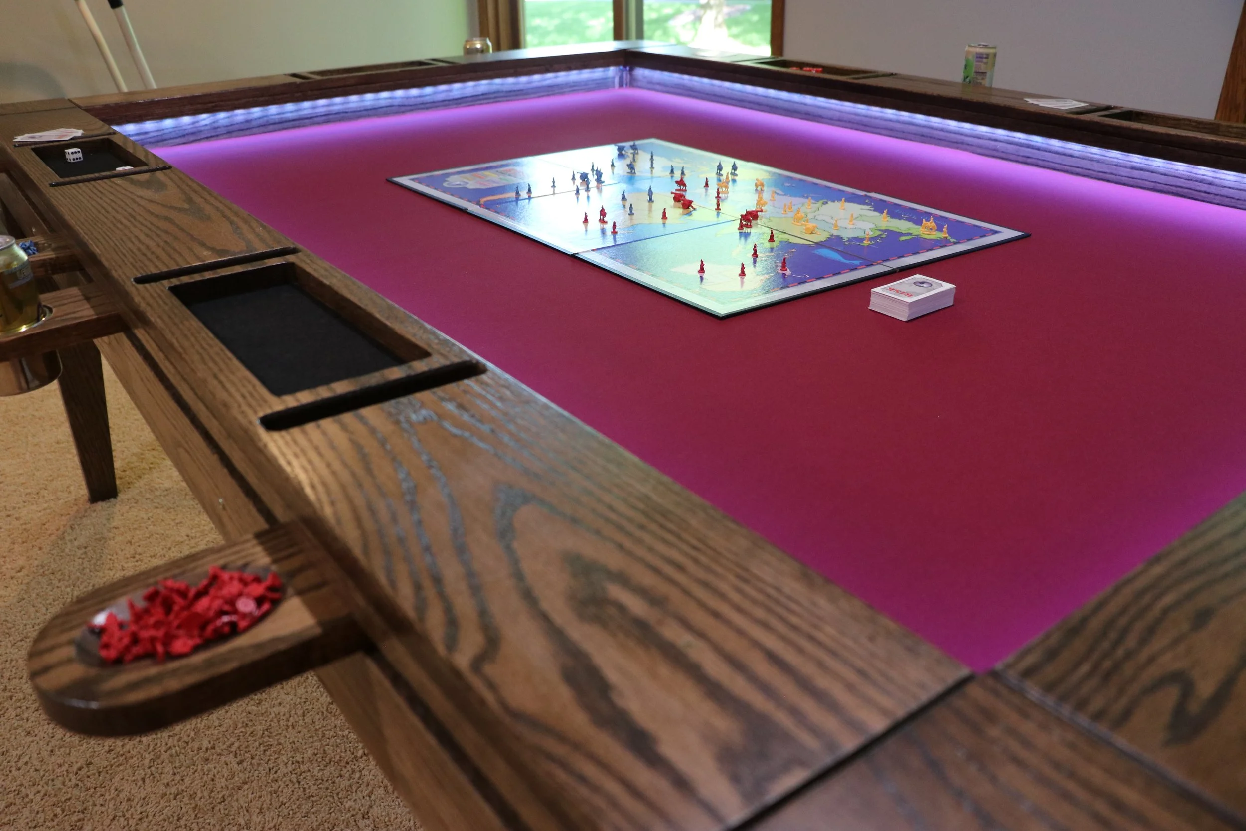 Board Game Tables — Iron Roots Woodworks — Minneapolis