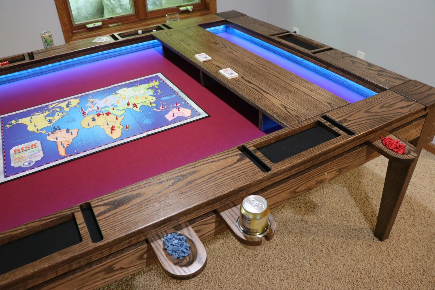 Board Game Tables — Iron Roots Woodworks — Minneapolis
