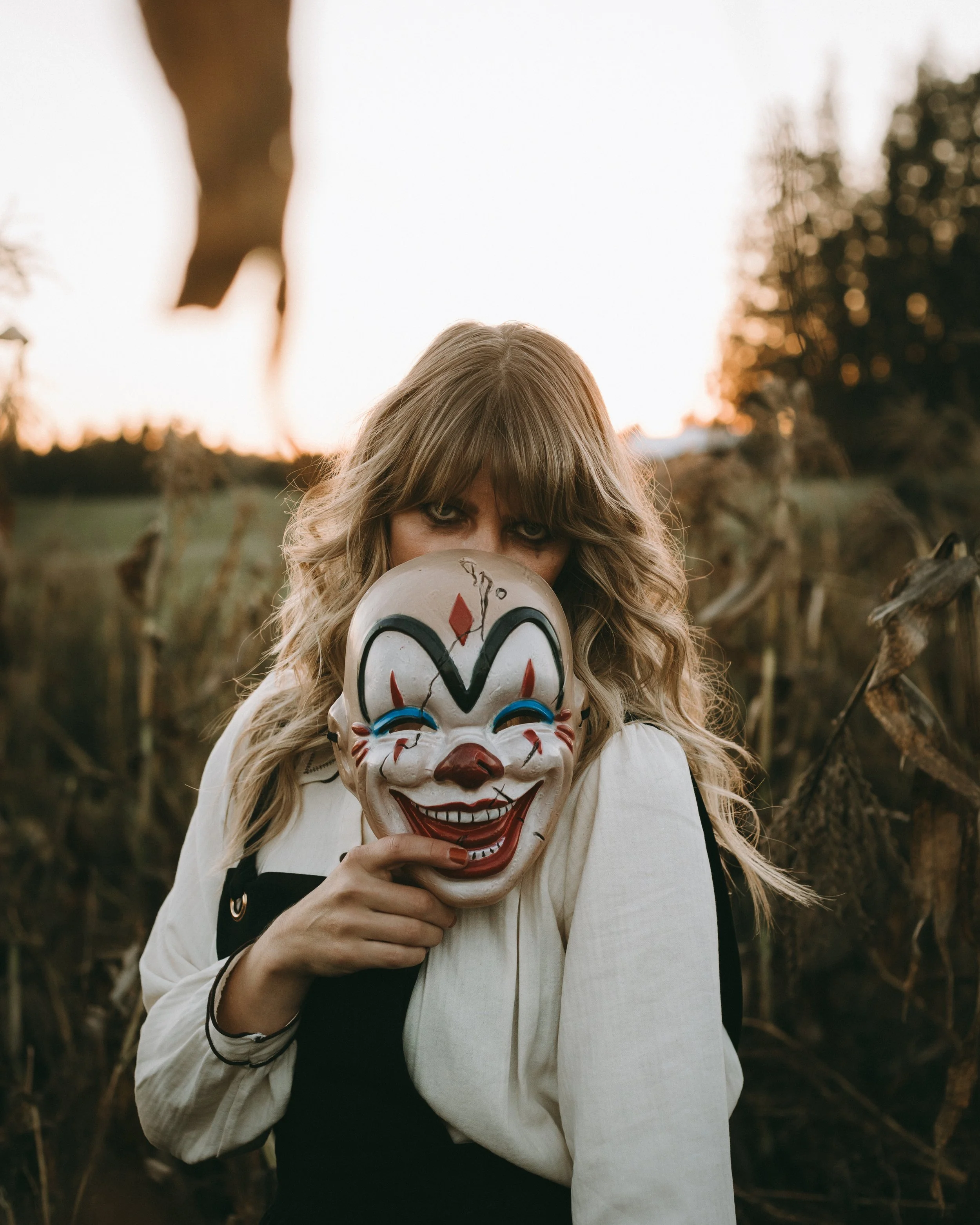 the joker and the corn lady — Moments of Wild