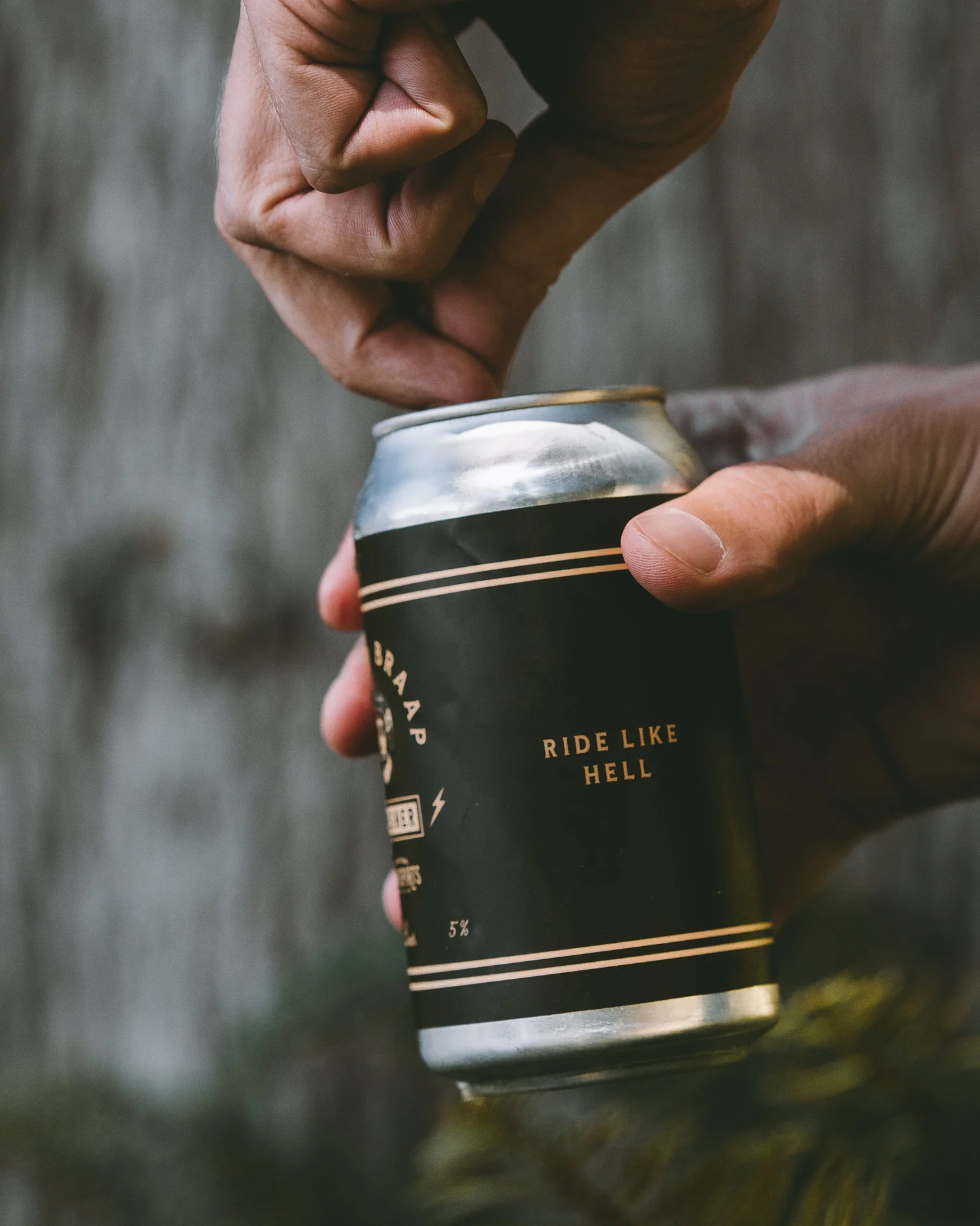 Custom beer can design — Moments of Wild