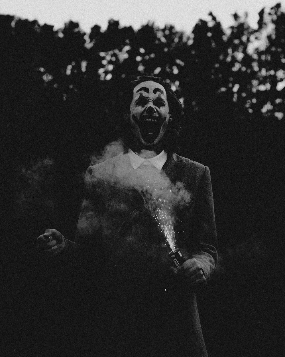 the joker and the corn lady — Moments of Wild