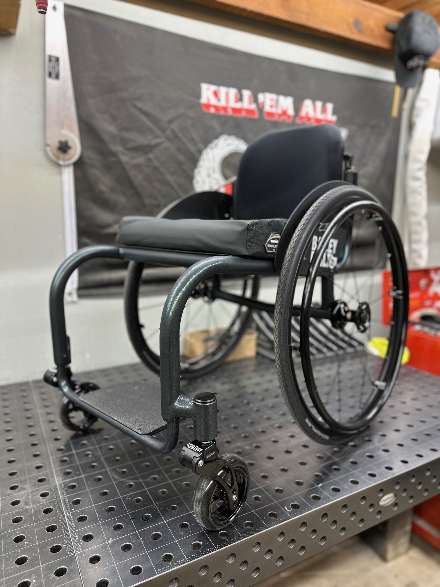 Bailey Built Wheelchair, Lite Affordable Power Chair