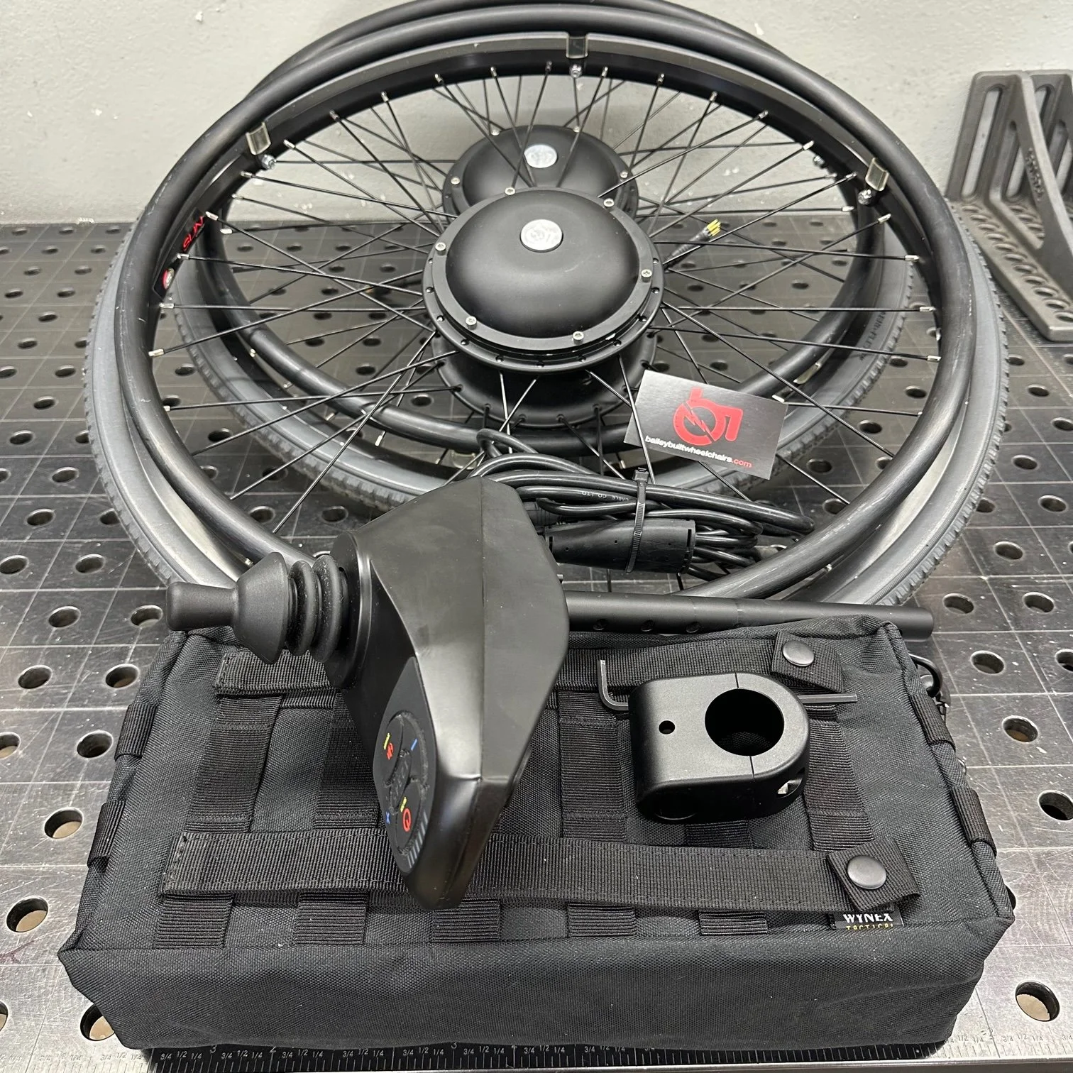 Bailey Built Wheelchair, Lite weight custom built powerchairs