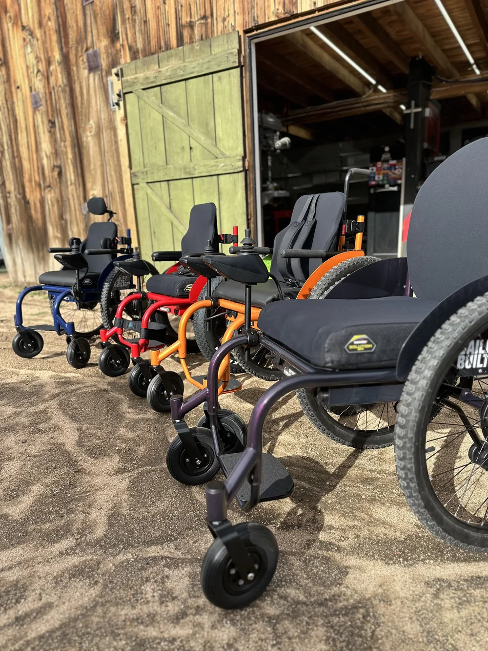 Bailey Built Wheelchair, Lite Affordable Power Chair