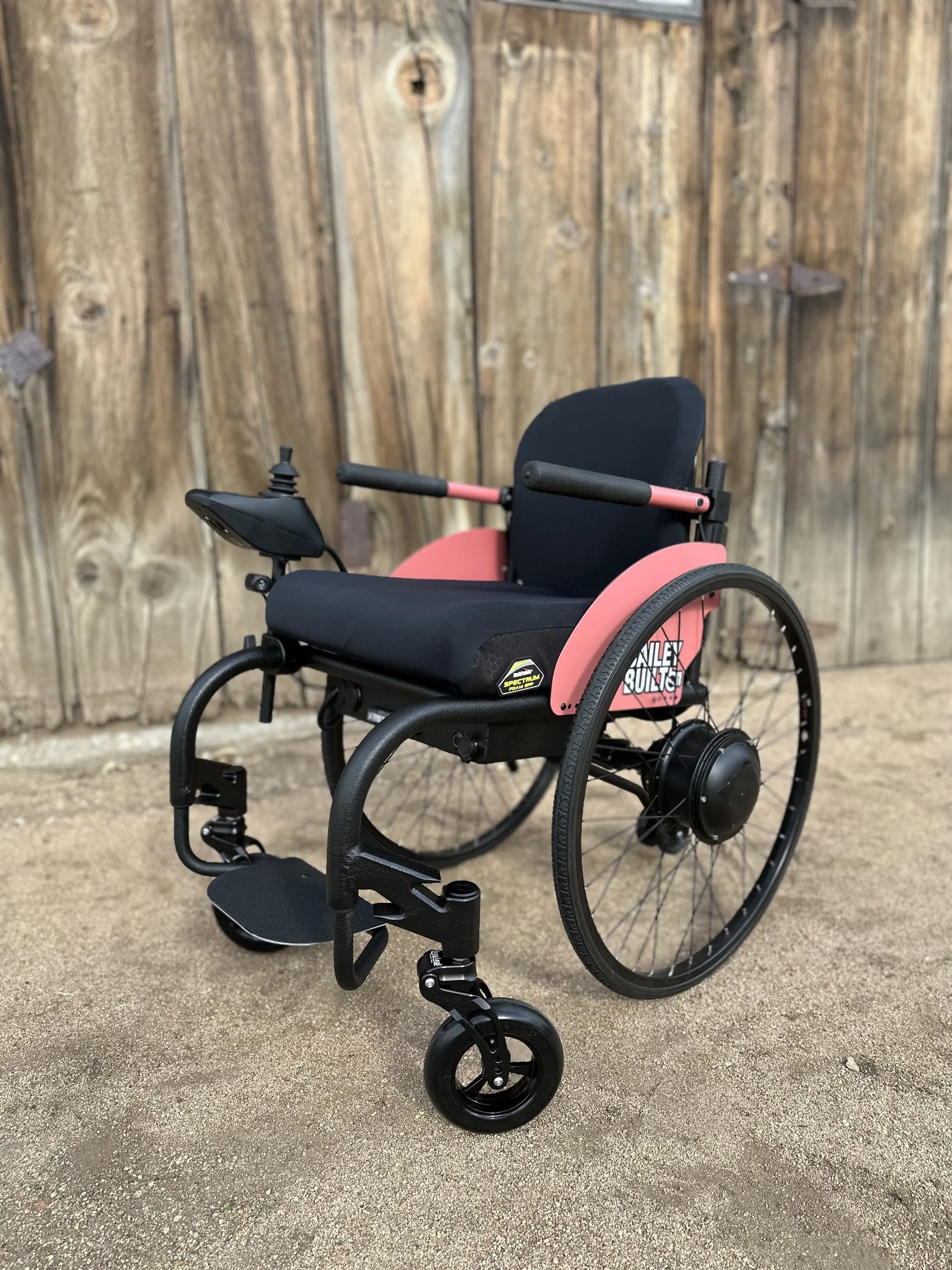 Bailey Built Wheelchair, Lite Affordable Power Chair