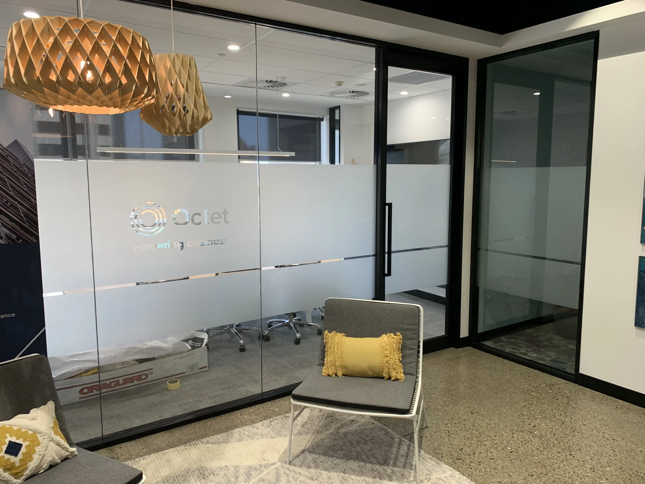 Frosted Glass Design Office